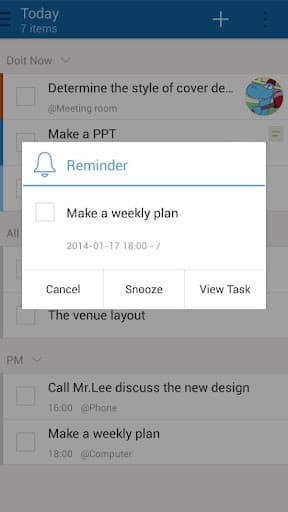 Android Apps for Efficient Workday Planning
