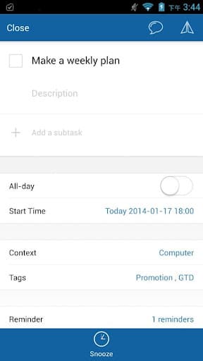 Android Apps for Efficient Workday Planning